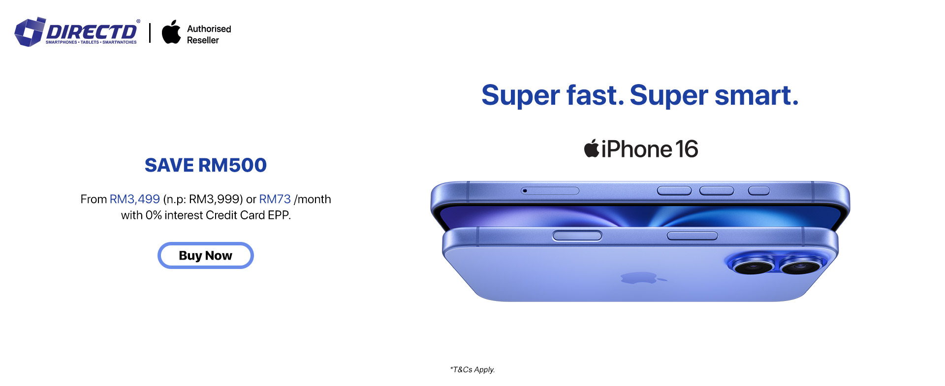 DirectD Apple Store. Home page title