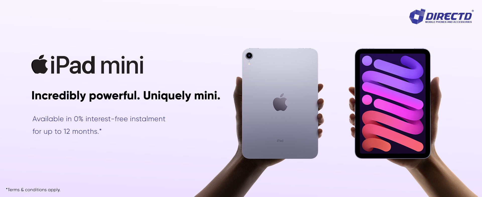 DirectD Apple Store. Home page title